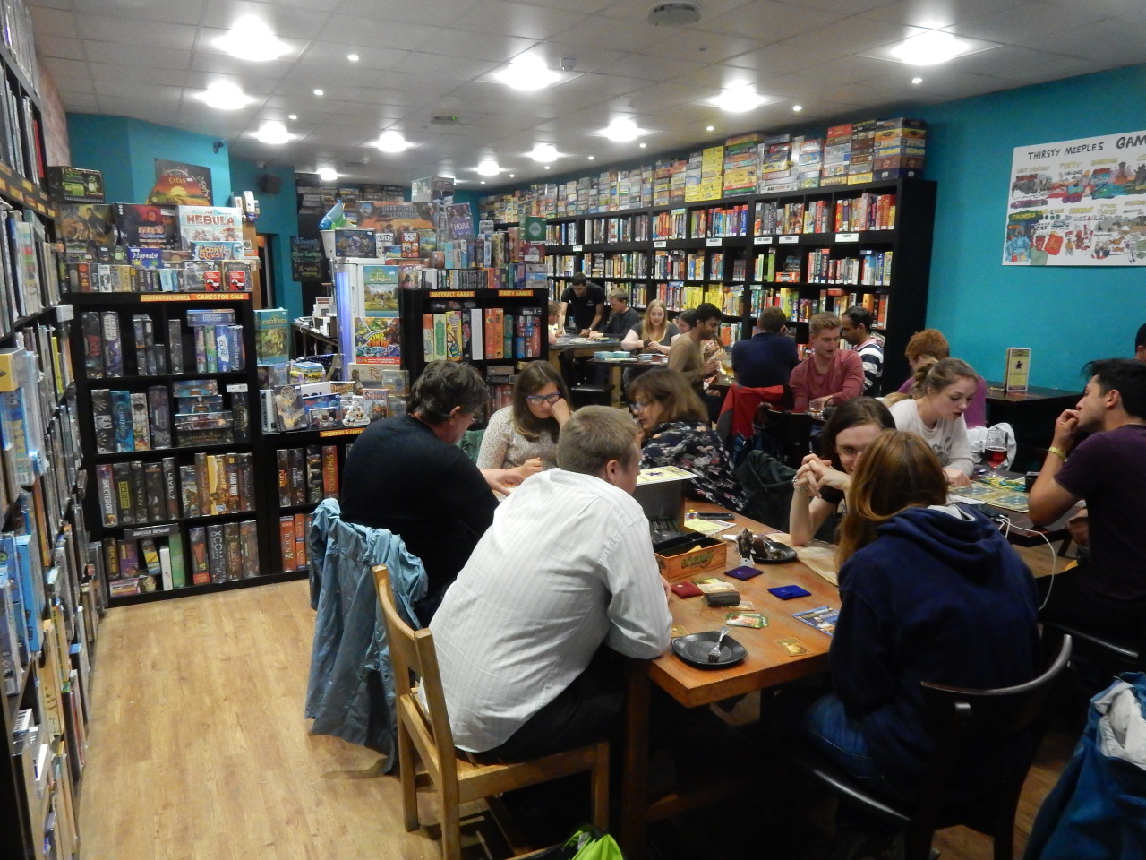 Bodleian Library, City Center & Thirsty Meeple Boardgame Café, Oxford – Jörg Schäfer